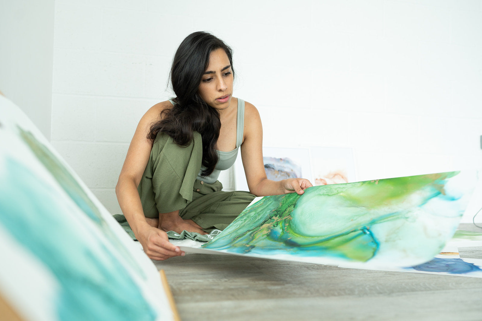 Where to Display Soothing Abstract Art for a Calming Home Environment ...